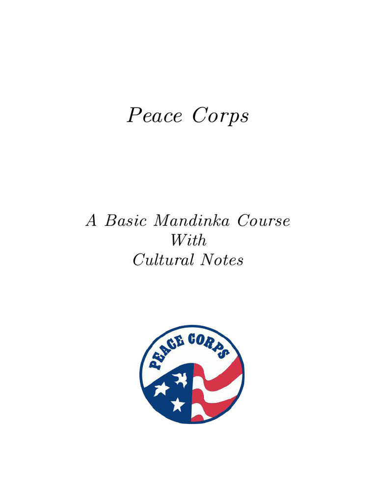 Basic Mandinka Language Course Guide | PDF | Linguistics