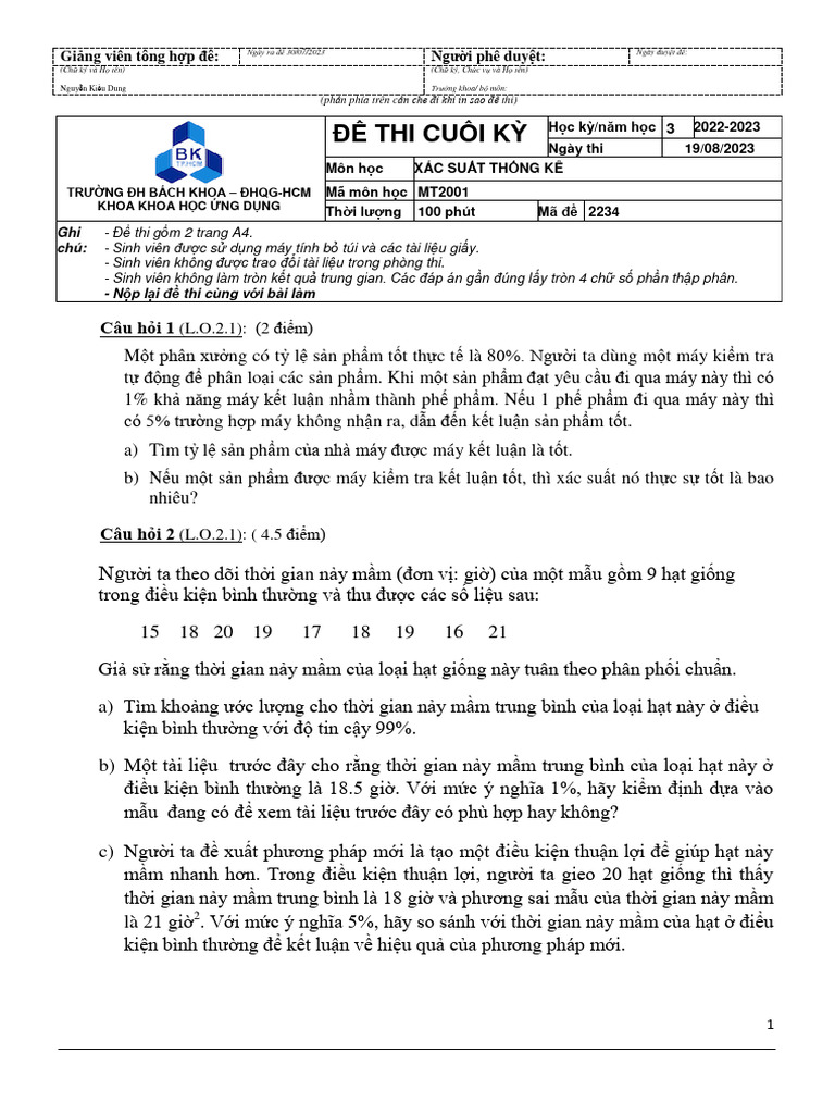 CK - 223 MT2001 | PDF