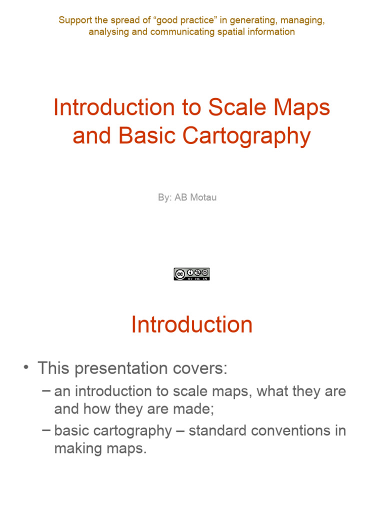 Introduction to Scale Maps and Cartography | PDF | Compass | Map