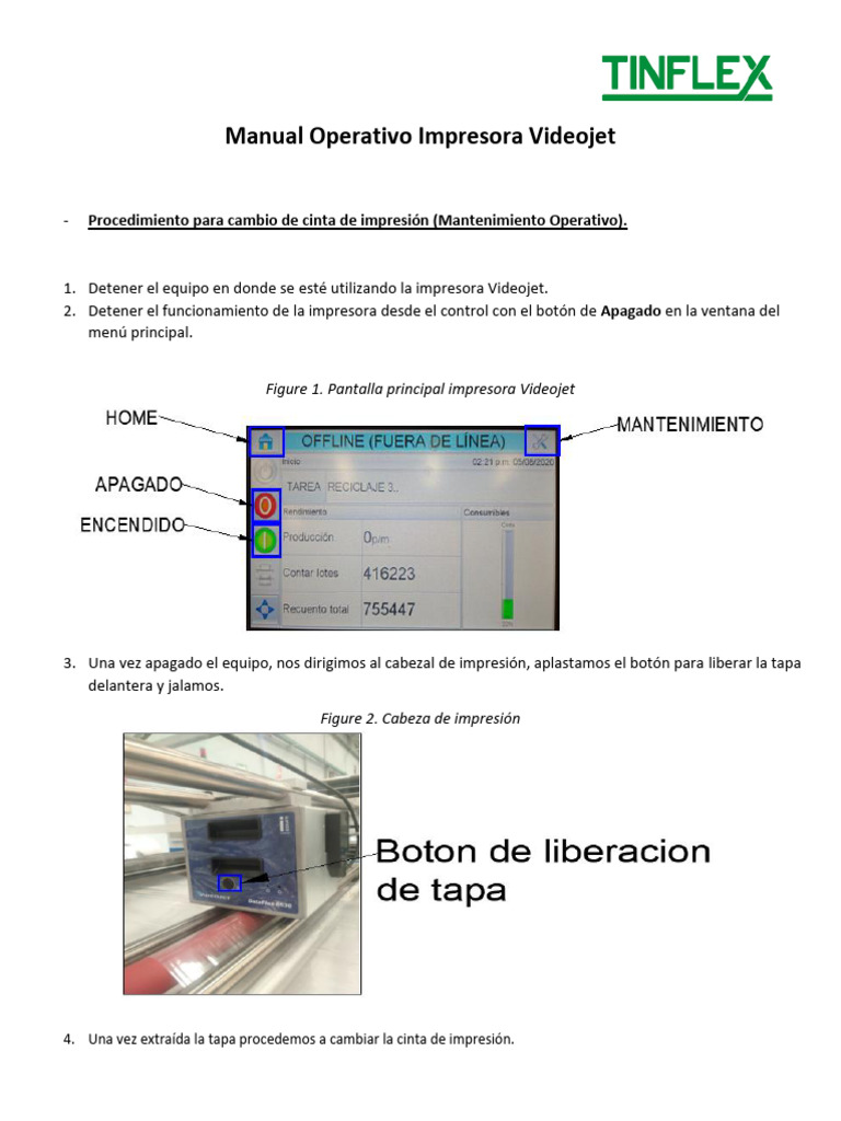 Manual Videojet | PDF | Impresora (Computación)