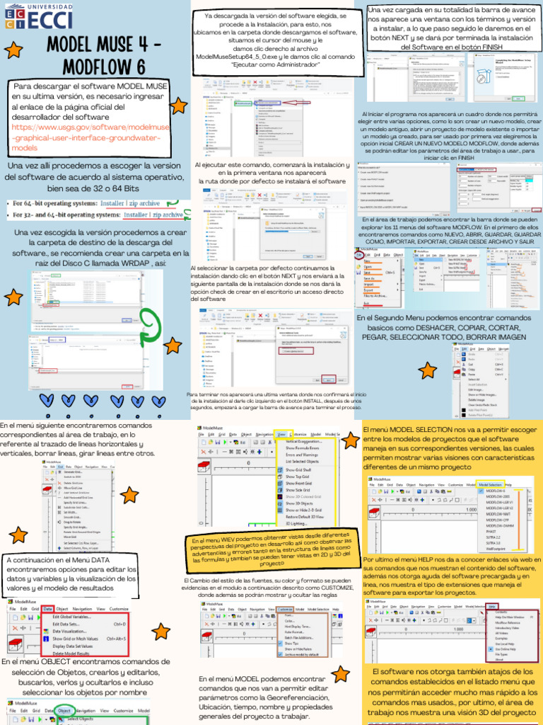 Model Muse 4 - Modflow 6 | PDF | Software | Ventana (informática)