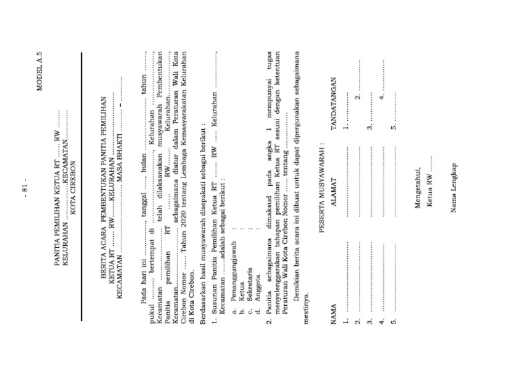 LKK-RT Model A.5 | PDF