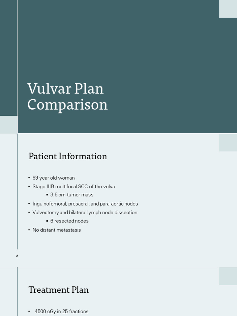 Vulvar Plan Comparison | Download Free PDF | Neoplasms | Diseases And Disorders