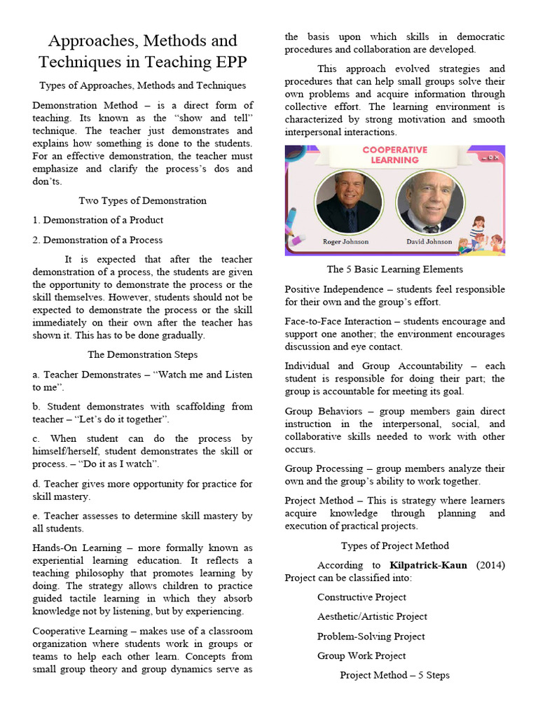 Lecture 6 | PDF | Learning | Teachers