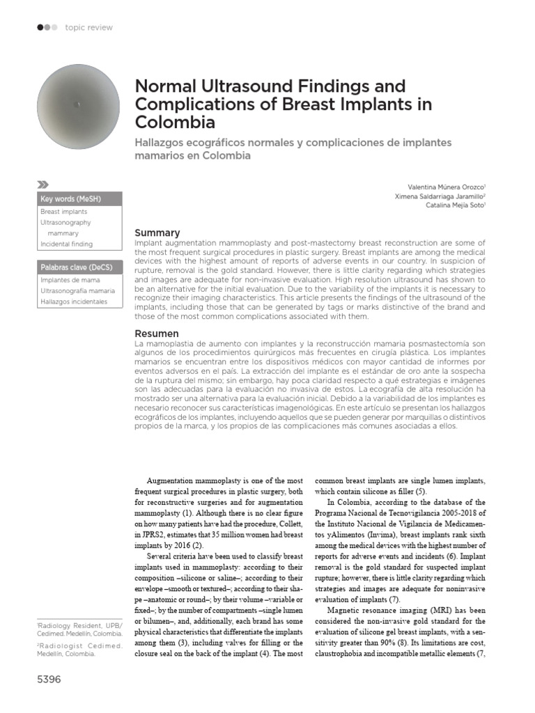 RCR 31 3 06 - Hallazgos - Ingles | Download Free PDF | Medical Specialties | Clinical Medicine