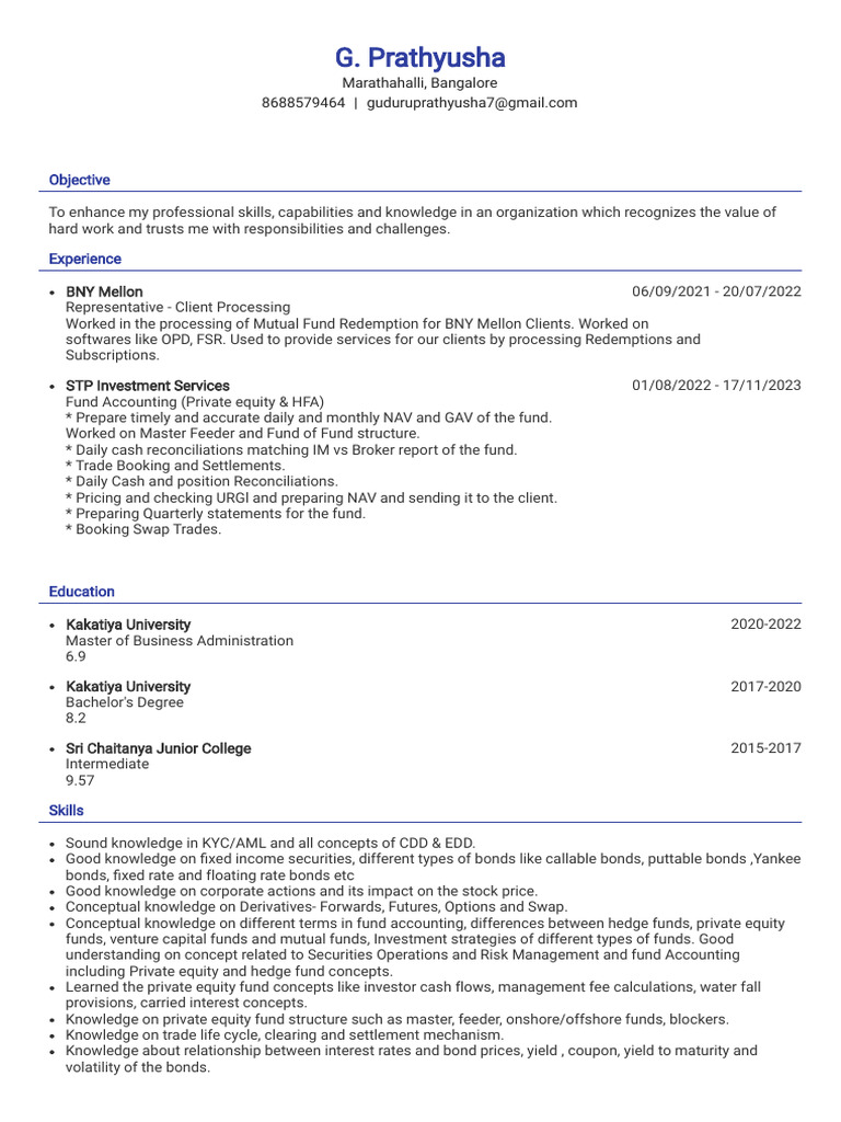 Guduru Prathyusha B | PDF | Bonds (Finance) | Stocks