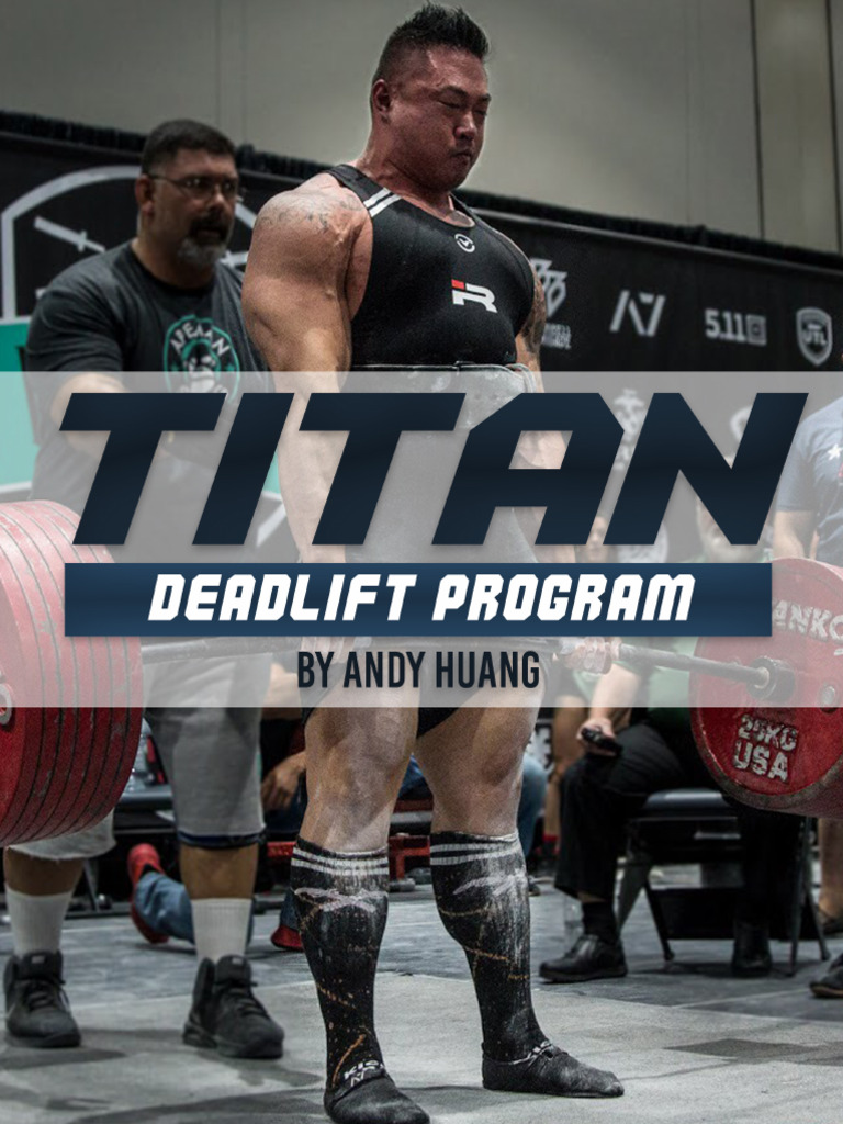 Titan Deadlift Program Guide | PDF | Physical Exercise | Physical Fitness