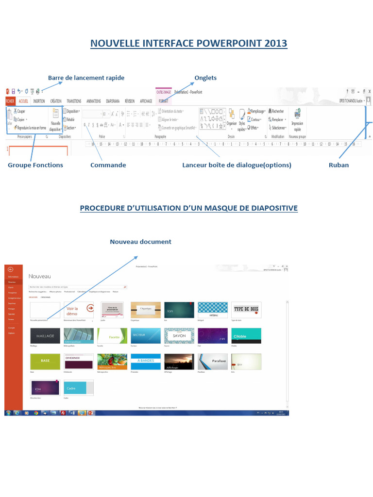 Nouveautés de PowerPoint 2013 | PDF | Microsoft Powerpoint | Microsoft ...