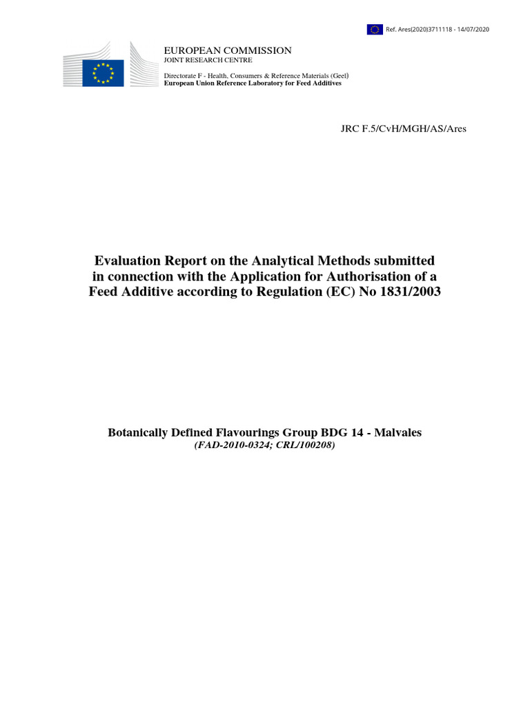 Finrep Fad-2010-0324 bdg14 | PDF | High Performance Liquid Chromatography | Chocolate