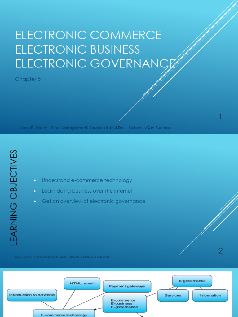 5chapter Ecommerce, Ebus, Egov | PDF | Html | Credit Card