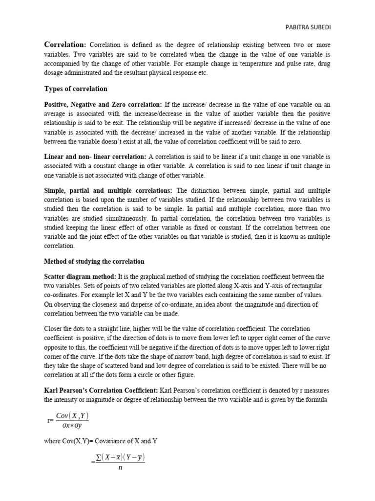 Correlation | Download Free PDF | Linear Regression | Errors And Residuals