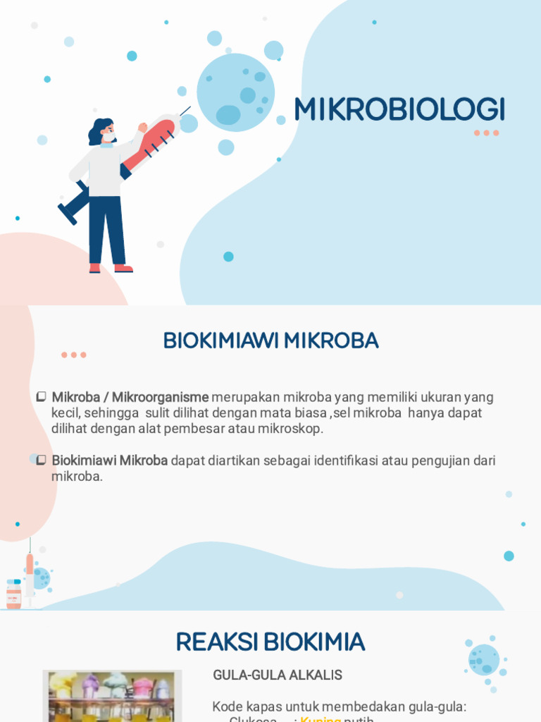 Biokimia Mikroba dan Uji Reaksi | PDF | Pengembangan Diri | Kesehatan ...