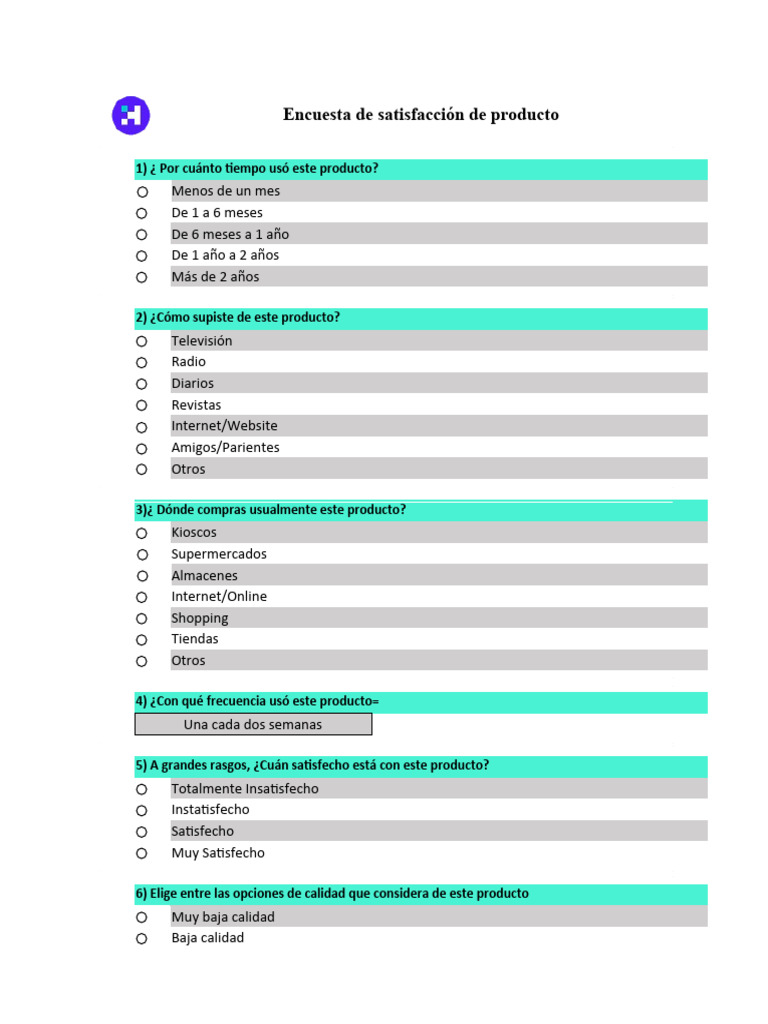 Escala Likert Ejemplo Excel | PDF | Metodología de encuesta