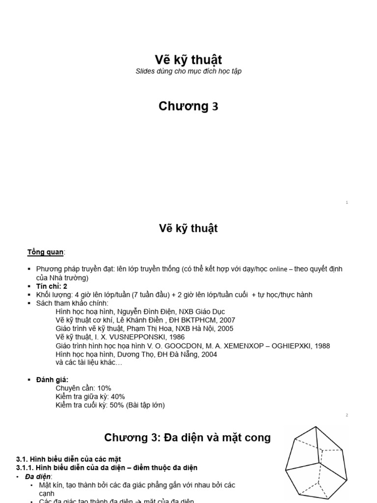 3 - Lecture - Technical Drawing | PDF