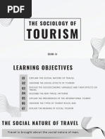 Cohen's 1972 Tourist Typology Analysis | PDF | Tourism | Society