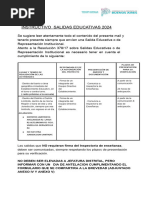Anexos Editables Salidas Educativas 2024 | PDF