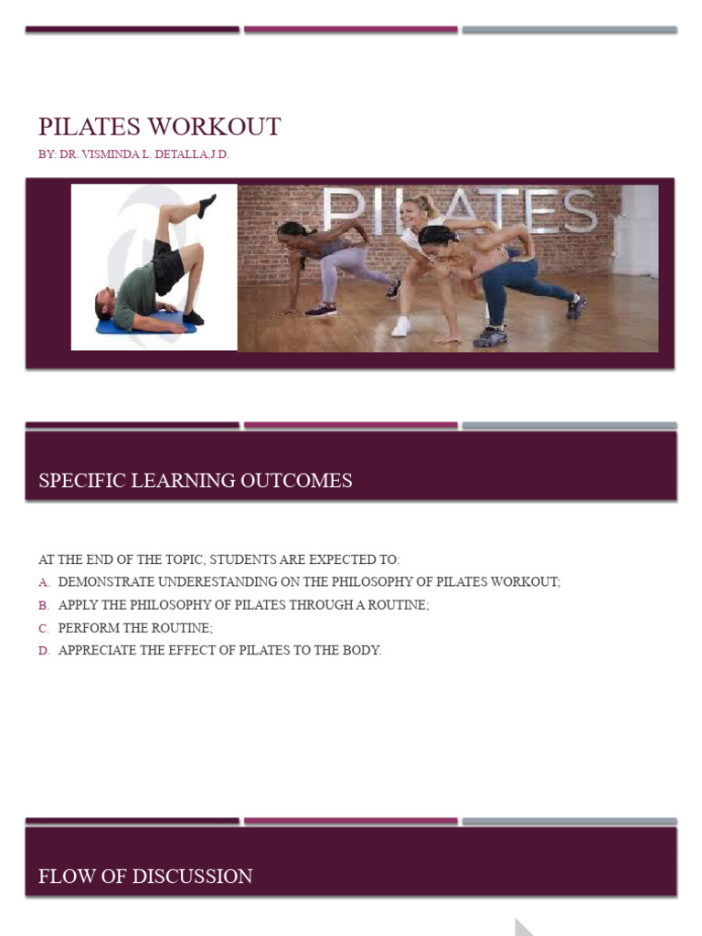 Pilates Workout | Download Free PDF | Pilates