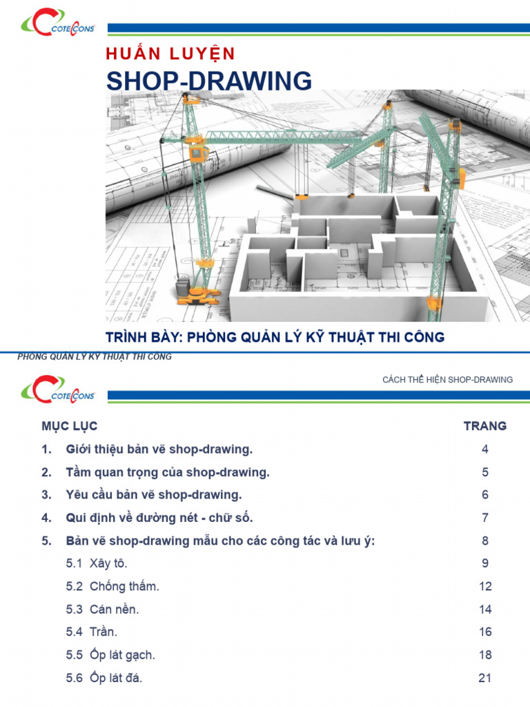 Huan Luyen Cong Tac Shop-drawing-CTC | PDF