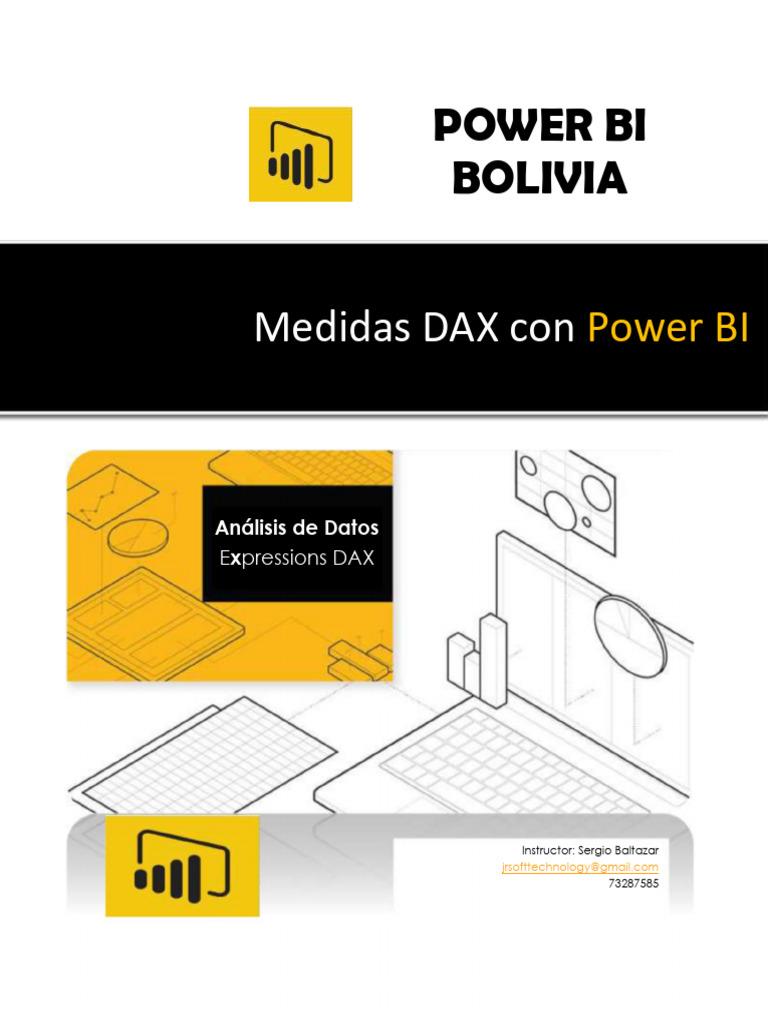 DAX Con Power BI | PDF | Matemáticas | Informática