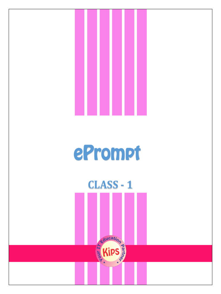 Eprompt Answer Key Book 1 To 5 - Updated - 24-04-2023 | PDF | Computer Data Storage | Input/Output
