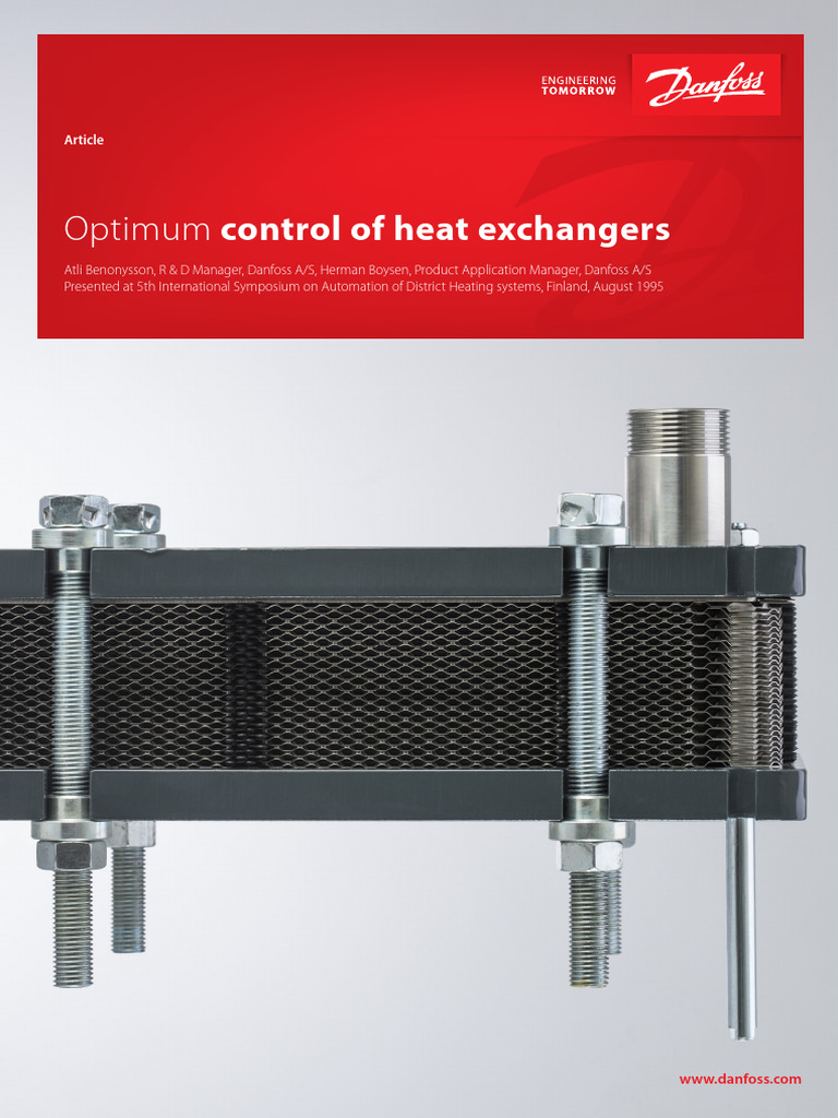 Danfoss Optimum Control Hex | PDF | Water Heating | Heat