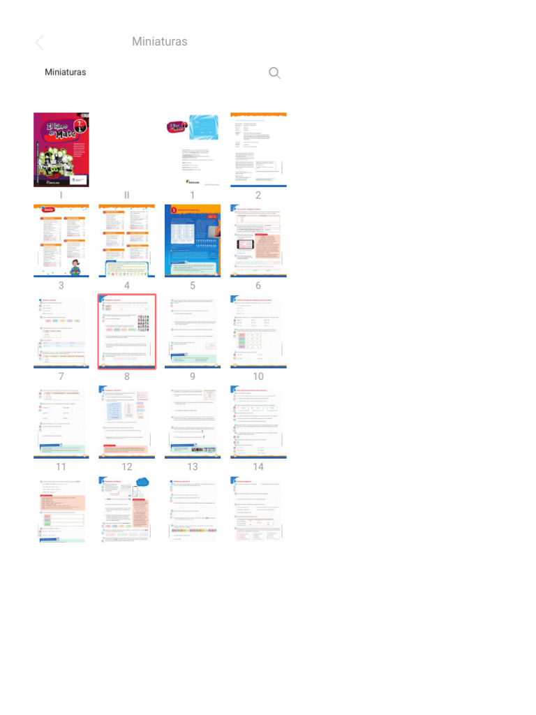 El Libro de Mate 7.° - 1.° | PDF