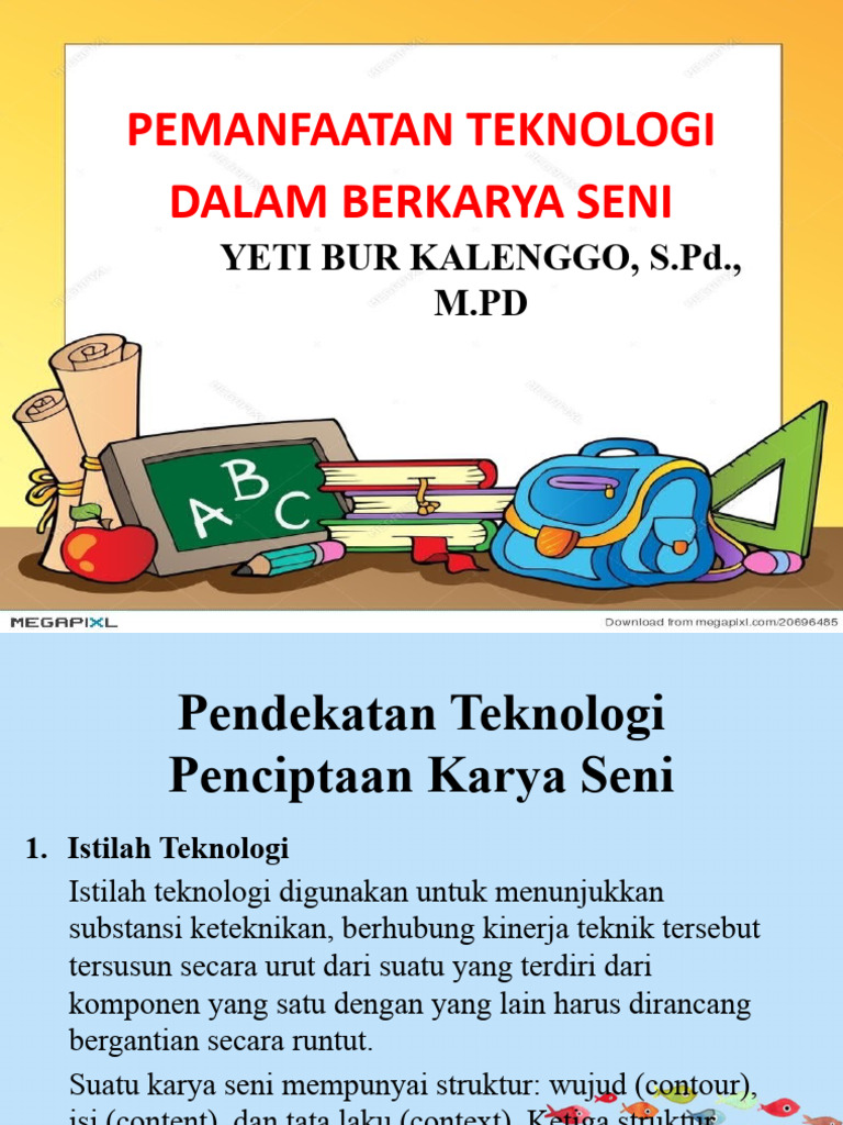 Modul 4 Pemanfaatan Teknologi Dalam Berkarya Seni | PDF | Seni ...