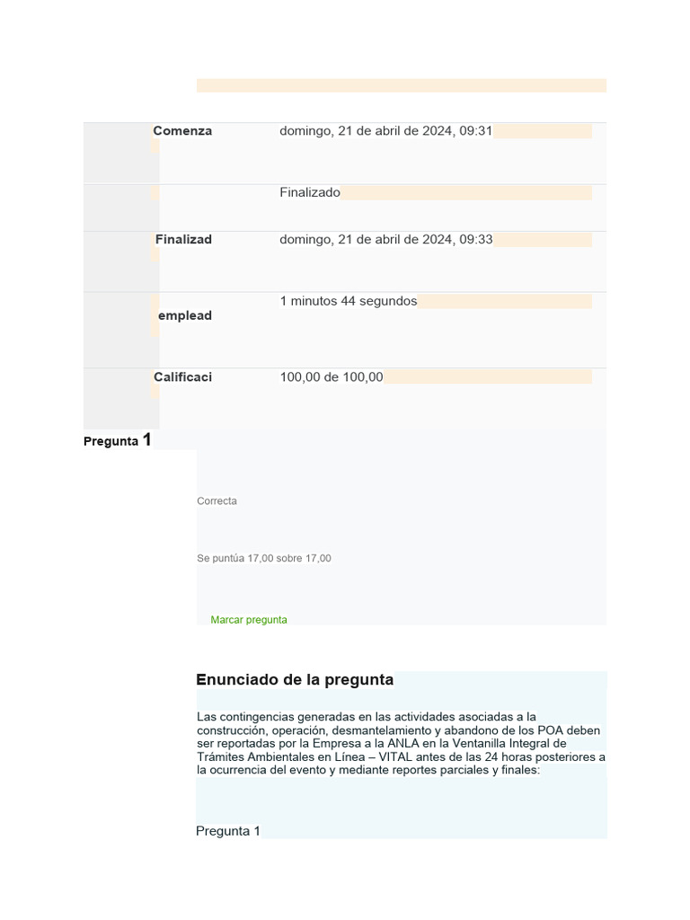 Evaluación Módulo 4 | PDF