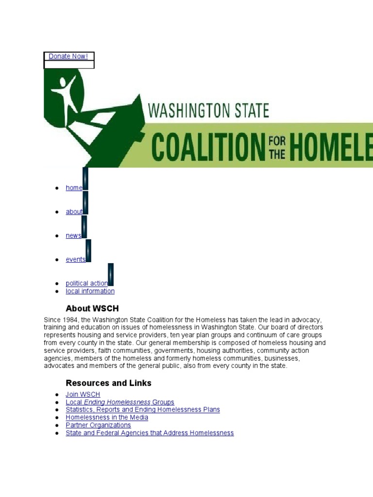Homeless For Wiki-Links | PDF | Homelessness | Living Arrangements