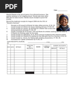 Grade 9 Accounting Practice Worksheet Tables | PDF | Debits And Credits ...