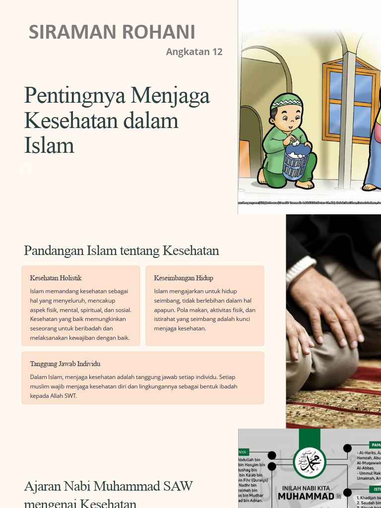 Kesehatan Holistik dalam Islam | PDF