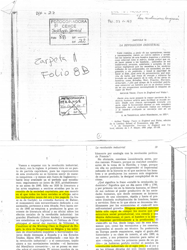 Hobsbawm Rev Ind y Rev Fra | PDF