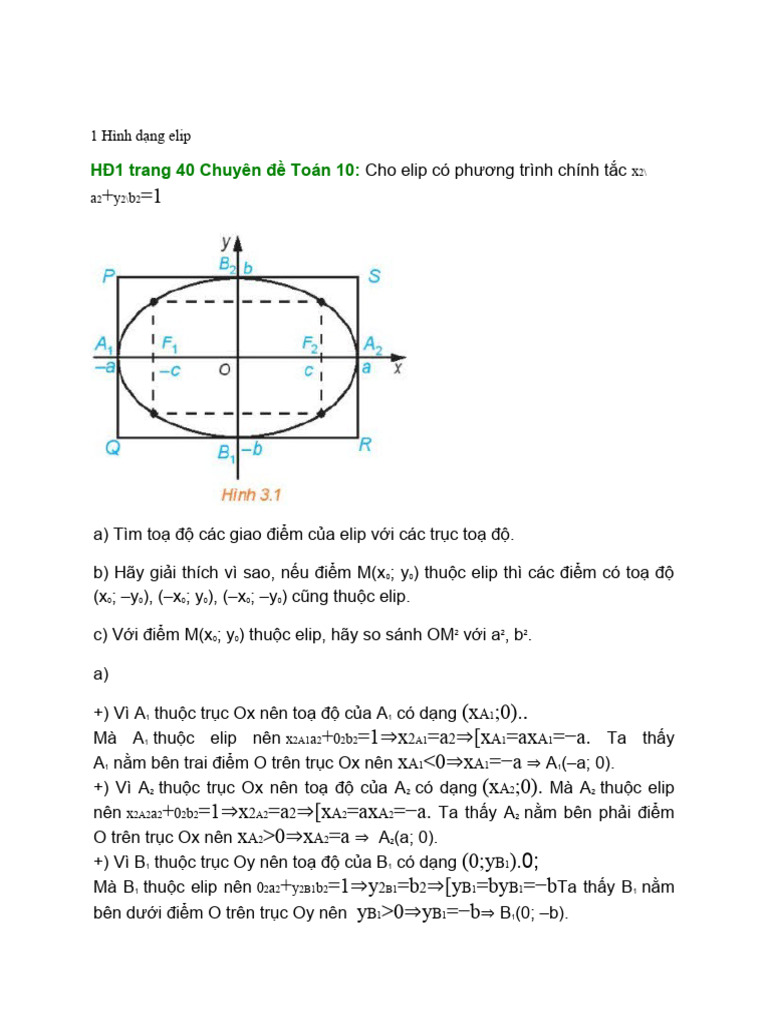 Part 1 Elip ĐPT | PDF