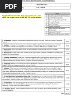 Internship Supervisor Comments | PDF | Internship | Job Hunting