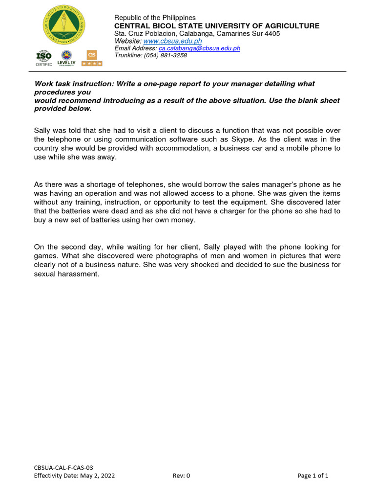 HPC 3 Activity Sheet | PDF | Career & Growth | Business