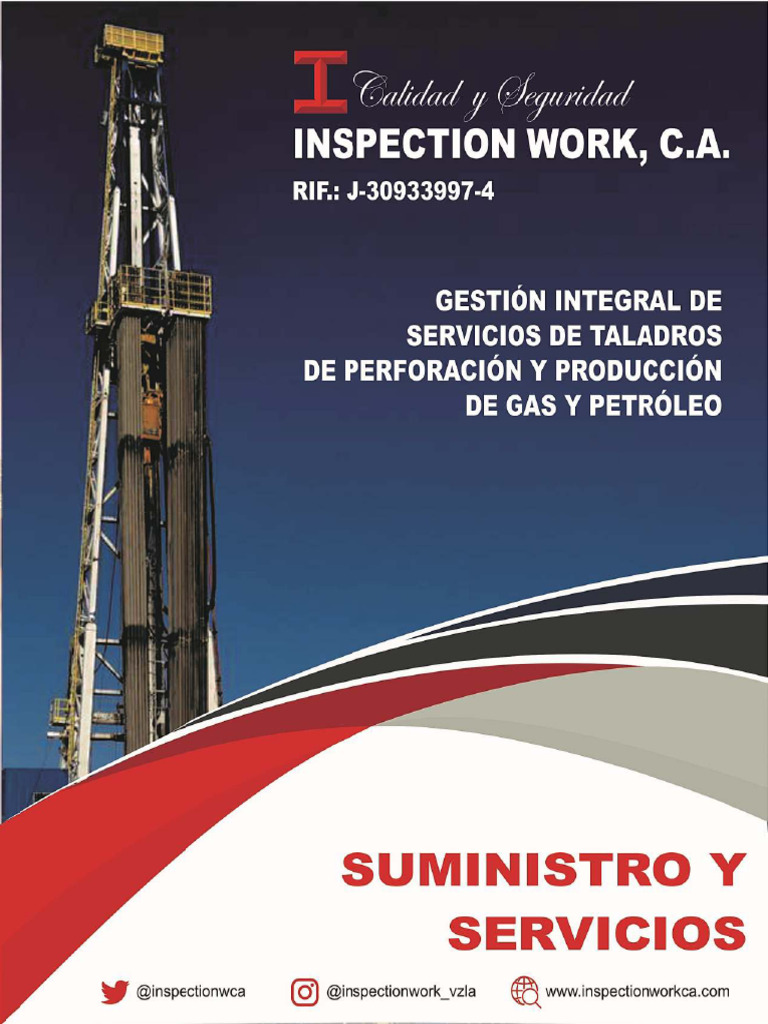 Brochure Inspection Work Taladros Pdf