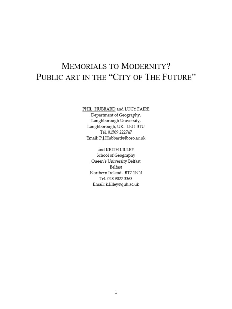 Landscape Research | PDF