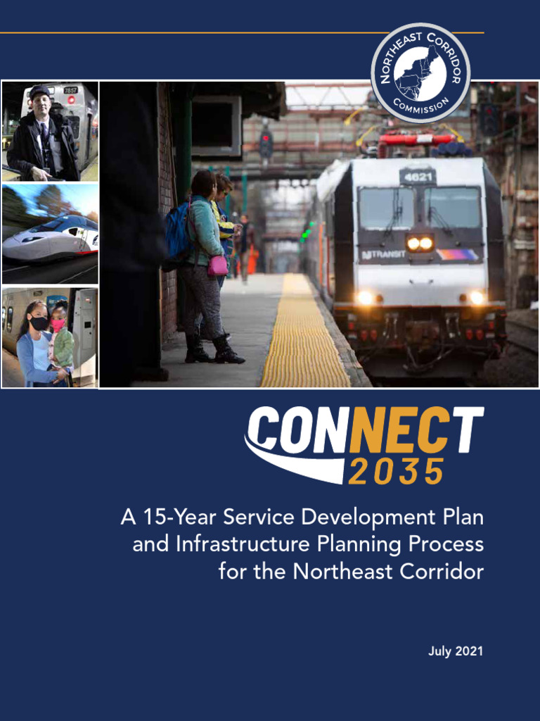 Connect Nec 2035 Plan | PDF | Northeast Corridor | Metro North Railroad