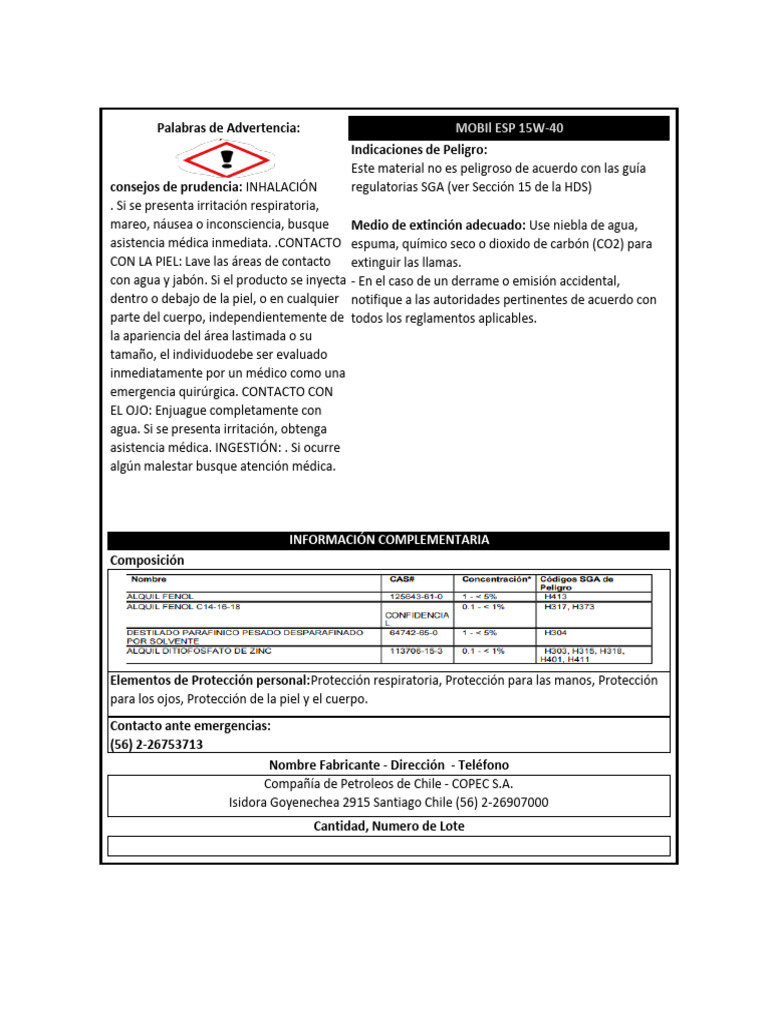 Significado de SAE 15W-40 | PDF | Relaciones personales, crianza y ...