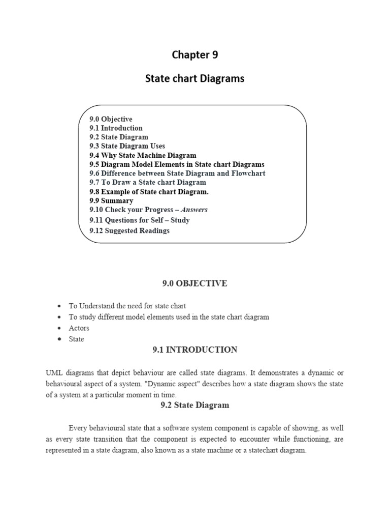 State Chart Diagram-Sem-III | PDF | Unified Modeling Language | System
