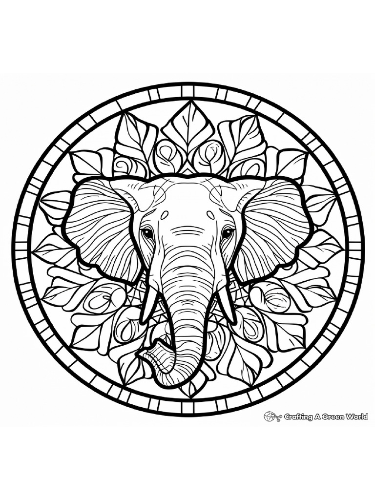 Calming Mandala Coloring Pages | PDF