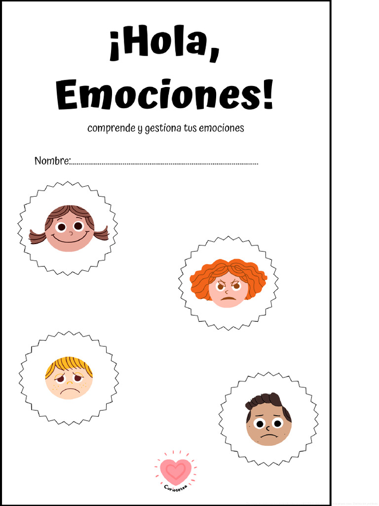 Hola Emociones - Cuadernillo | PDF