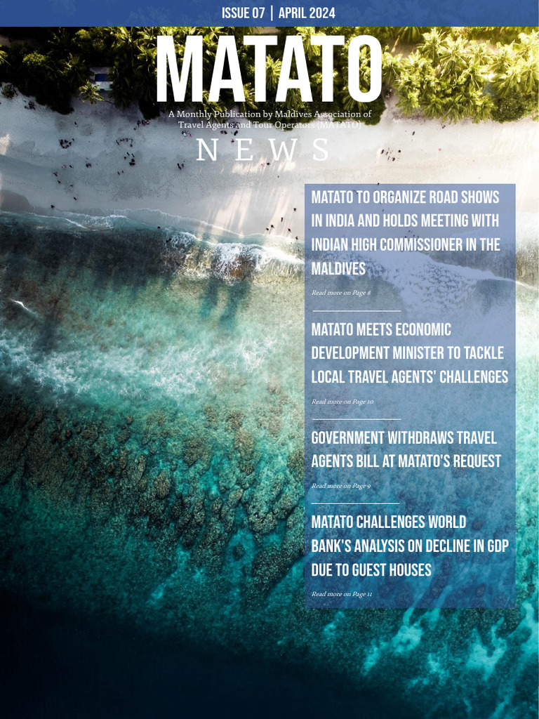 MATATO News - April 2024 | PDF | Tourism | Recession