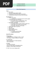 Acdf Physical Therapy Post Op Protocol | PDF | Anatomical Terms Of ...