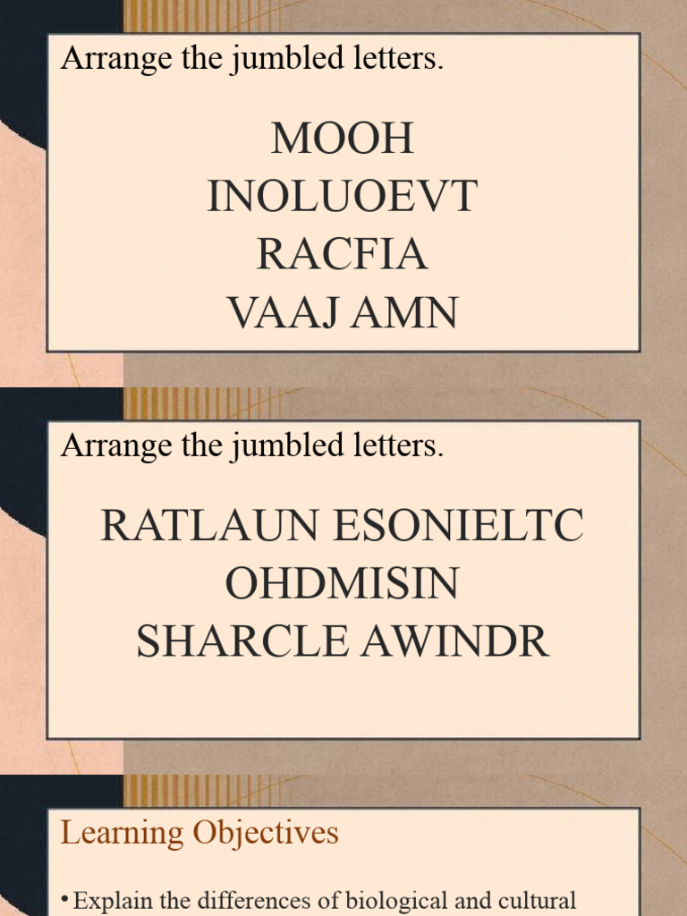 Ucsp Biological and Cultural Evolution 2 | PDF | Homo | Natural Selection