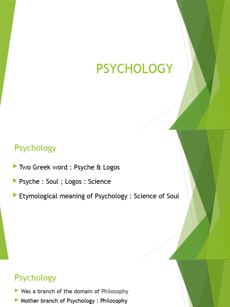 Psychology | PDF | Psychology | Mind