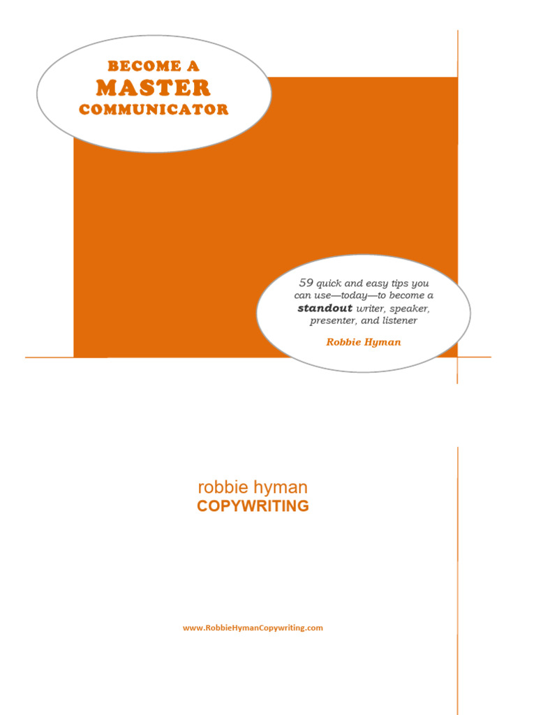 Master Communication Tips for Success | PDF | Microsoft Power Point ...