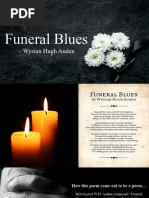 Funeral Blues Analysis Final | PDF | Poetry | Grief