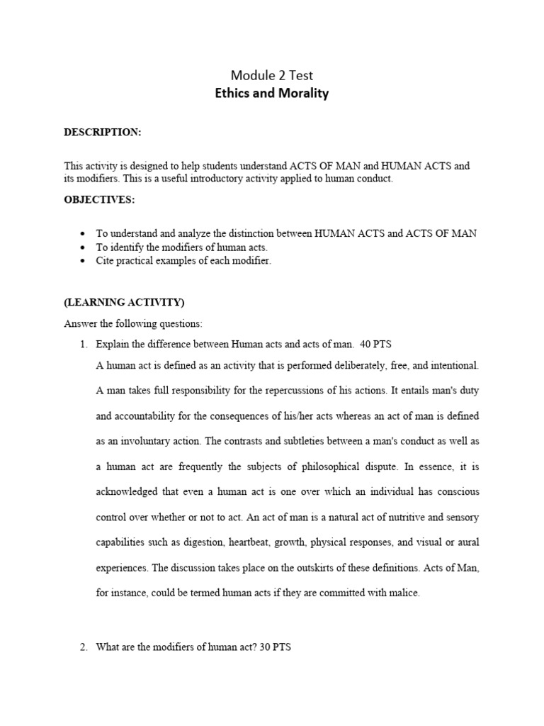 S1 SUMMATIVE HUMAN ACTS AND ITS MODIFIERS 1 - Francisco | PDF ...