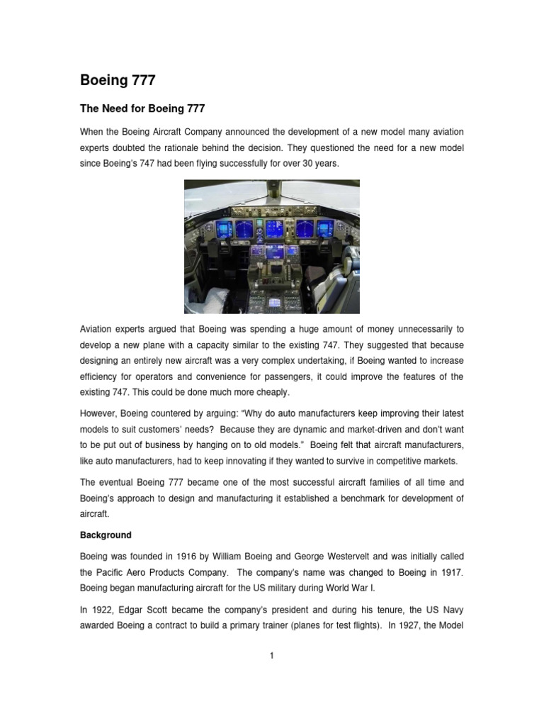 Case Study - Boeing | PDF | Computer Aided Design | Supply Chain